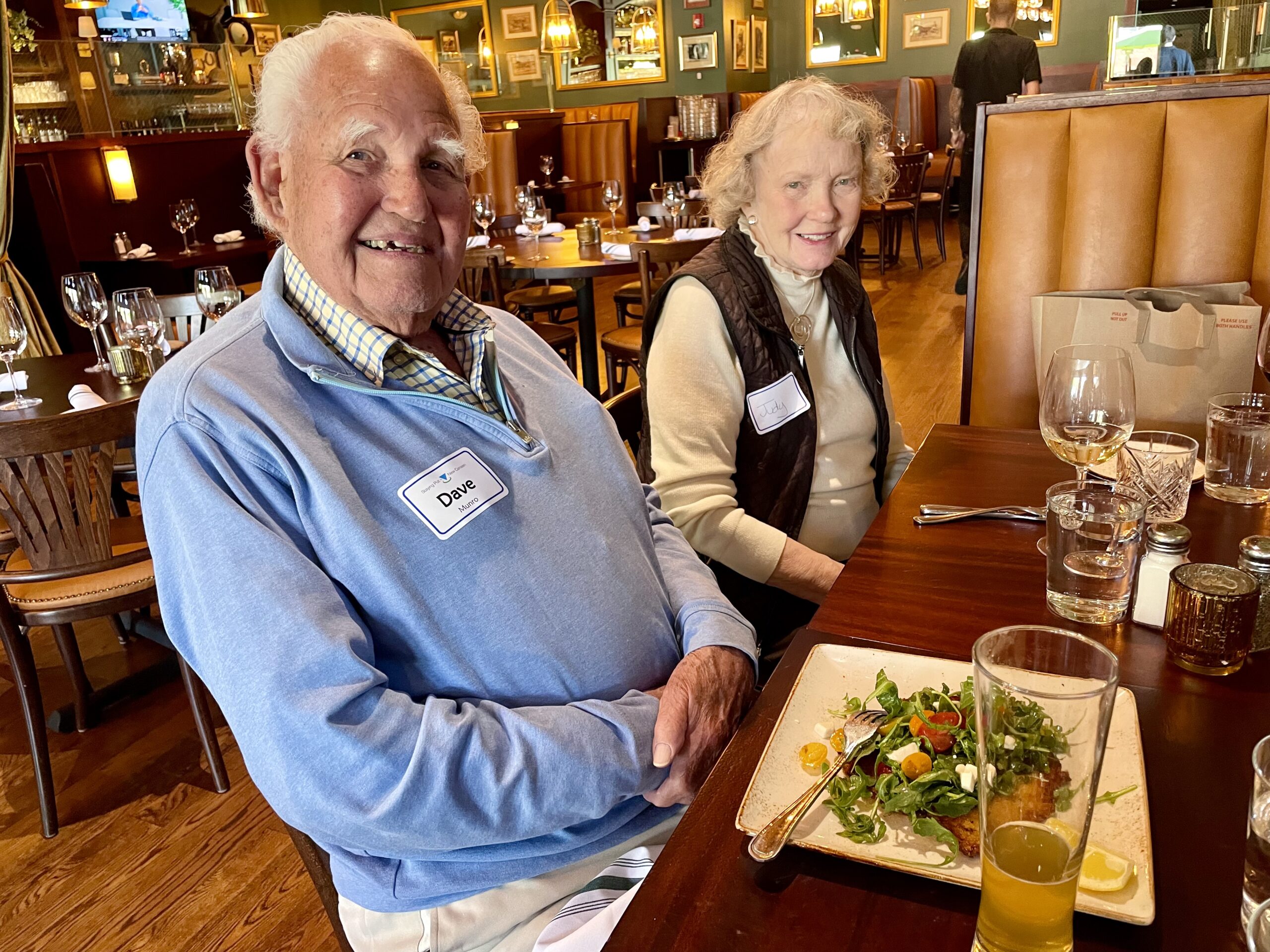 4-29-25 Lunch at Waveny Bar & Grill - Staying Put in New Canaan