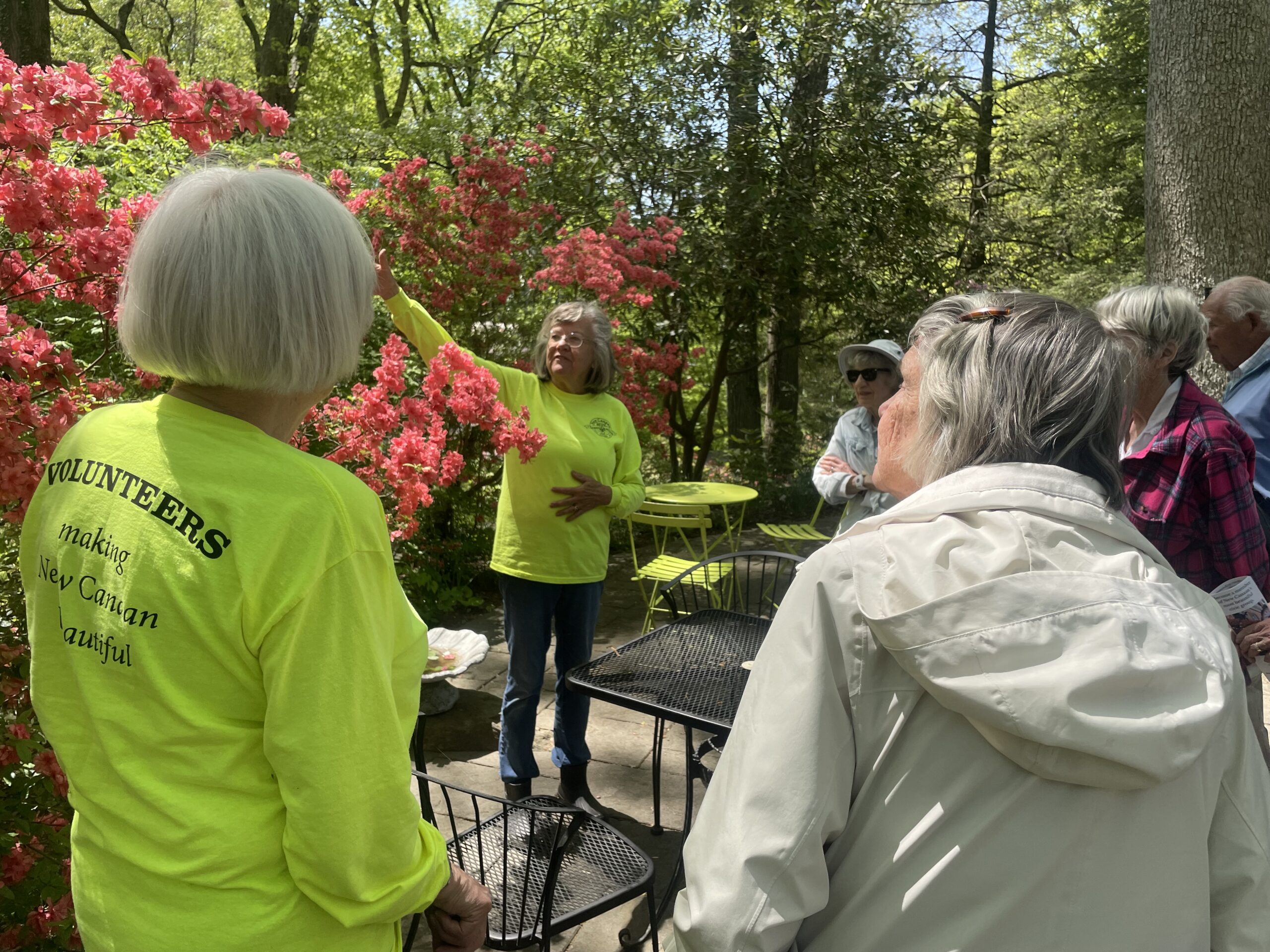 5-12-25 Lee Garden Tour and Lunch - Staying Put in New Canaan